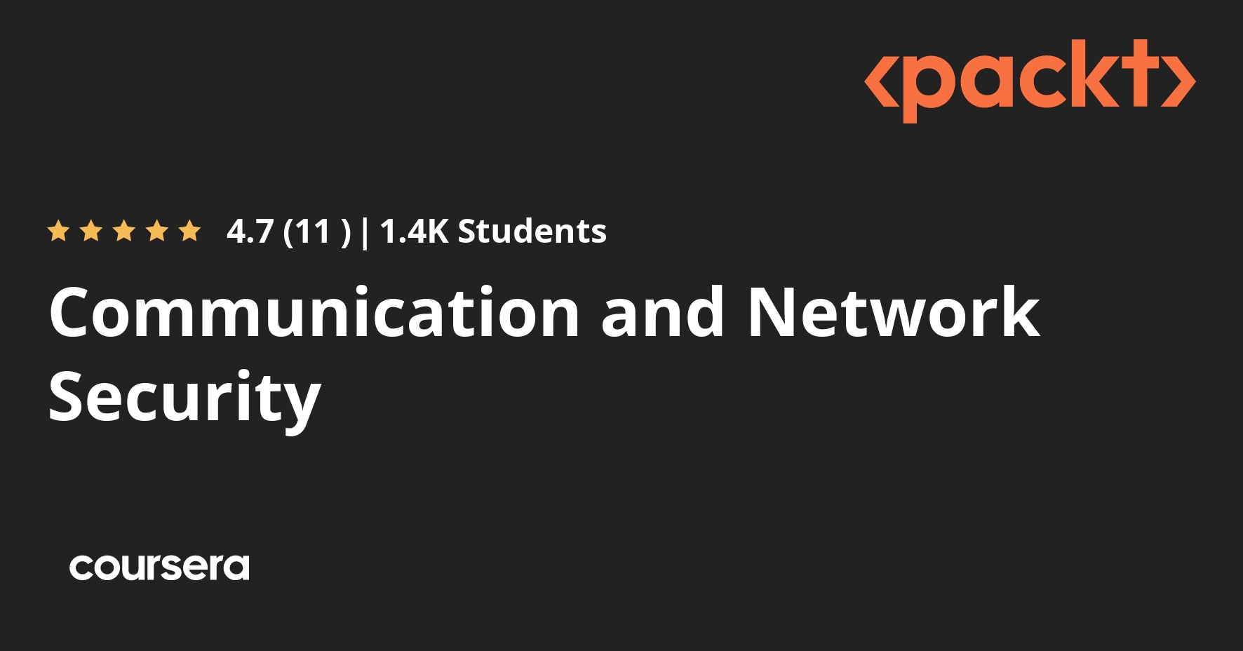 Communication and Network Security | Coursera