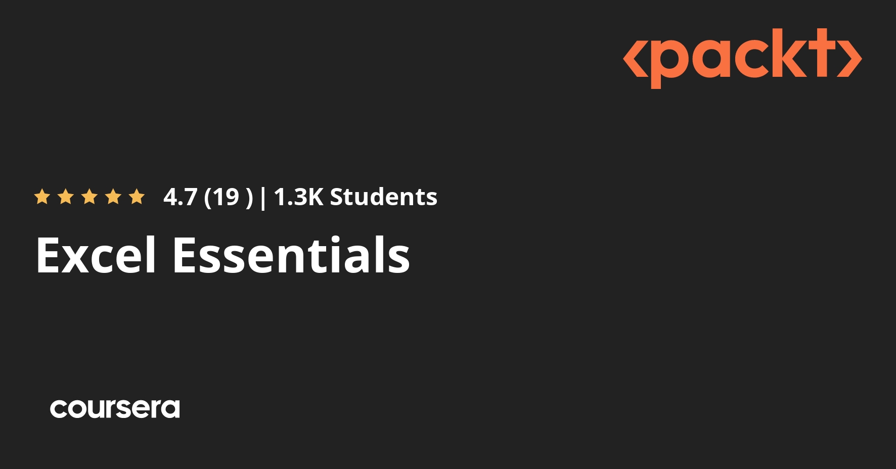 Excel Essentials | Coursera
