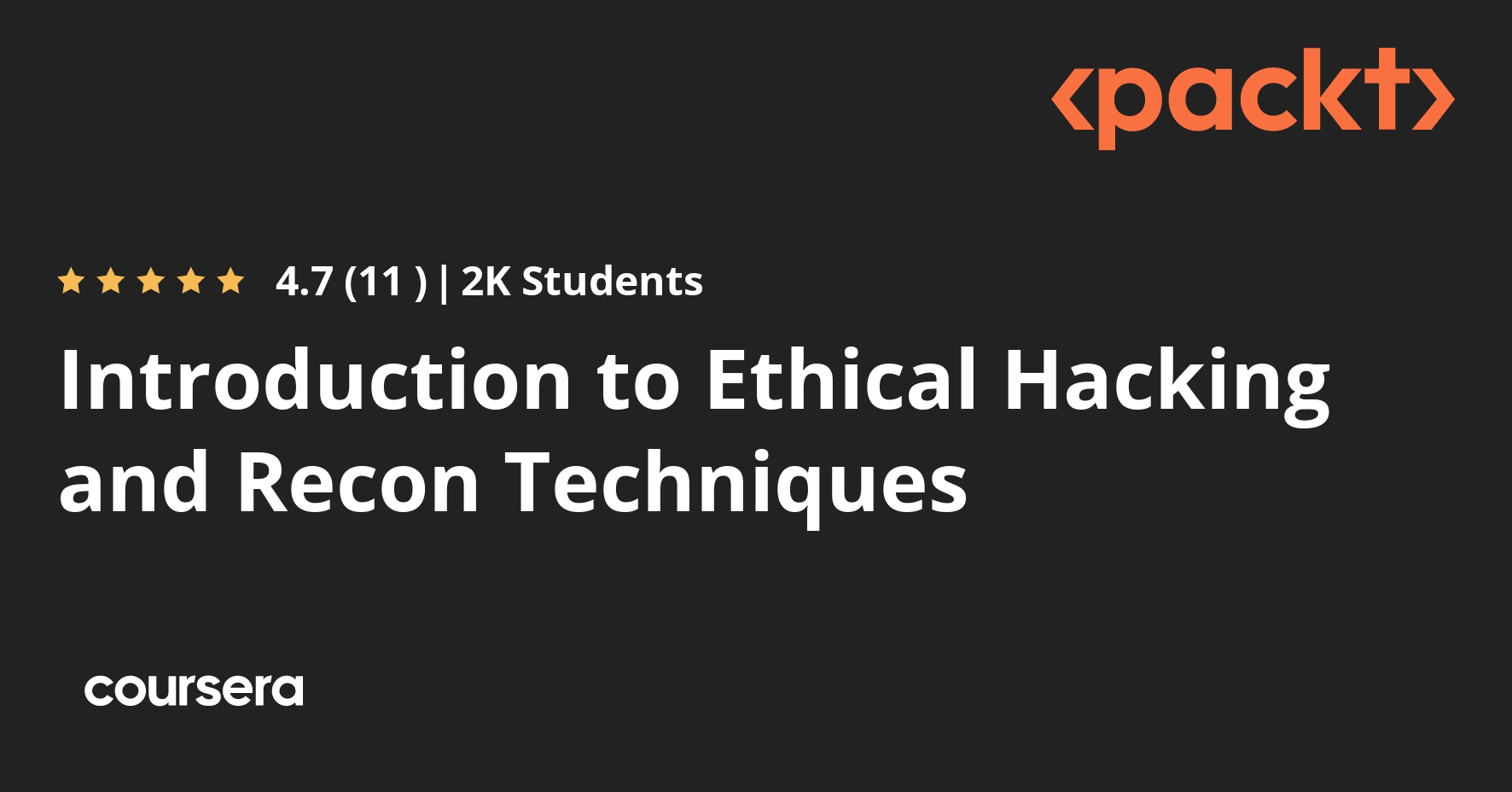 Introduction to Ethical Hacking and Recon Techniques | Coursera