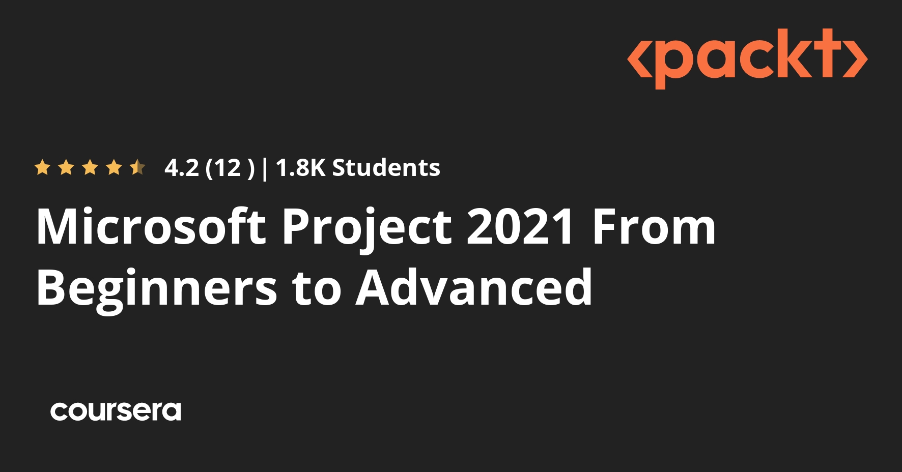 Microsoft Project 2021 From Beginners to Advanced | Coursera