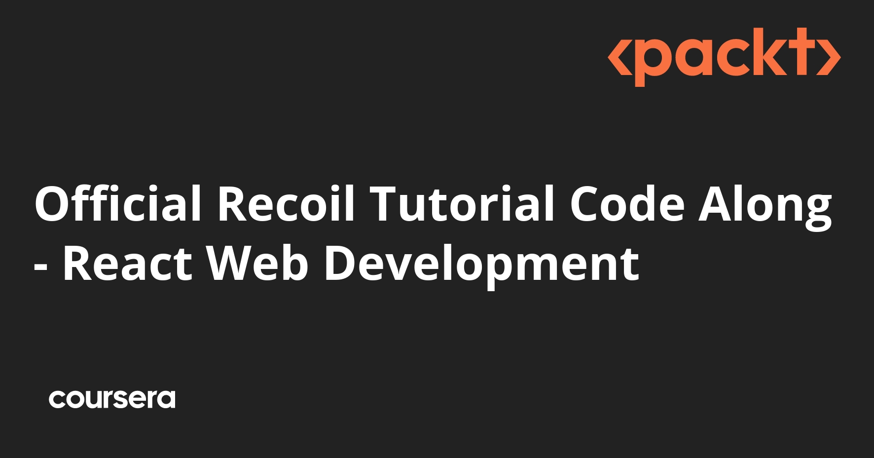 Official Recoil Tutorial Code Along - React Web Development | Coursera