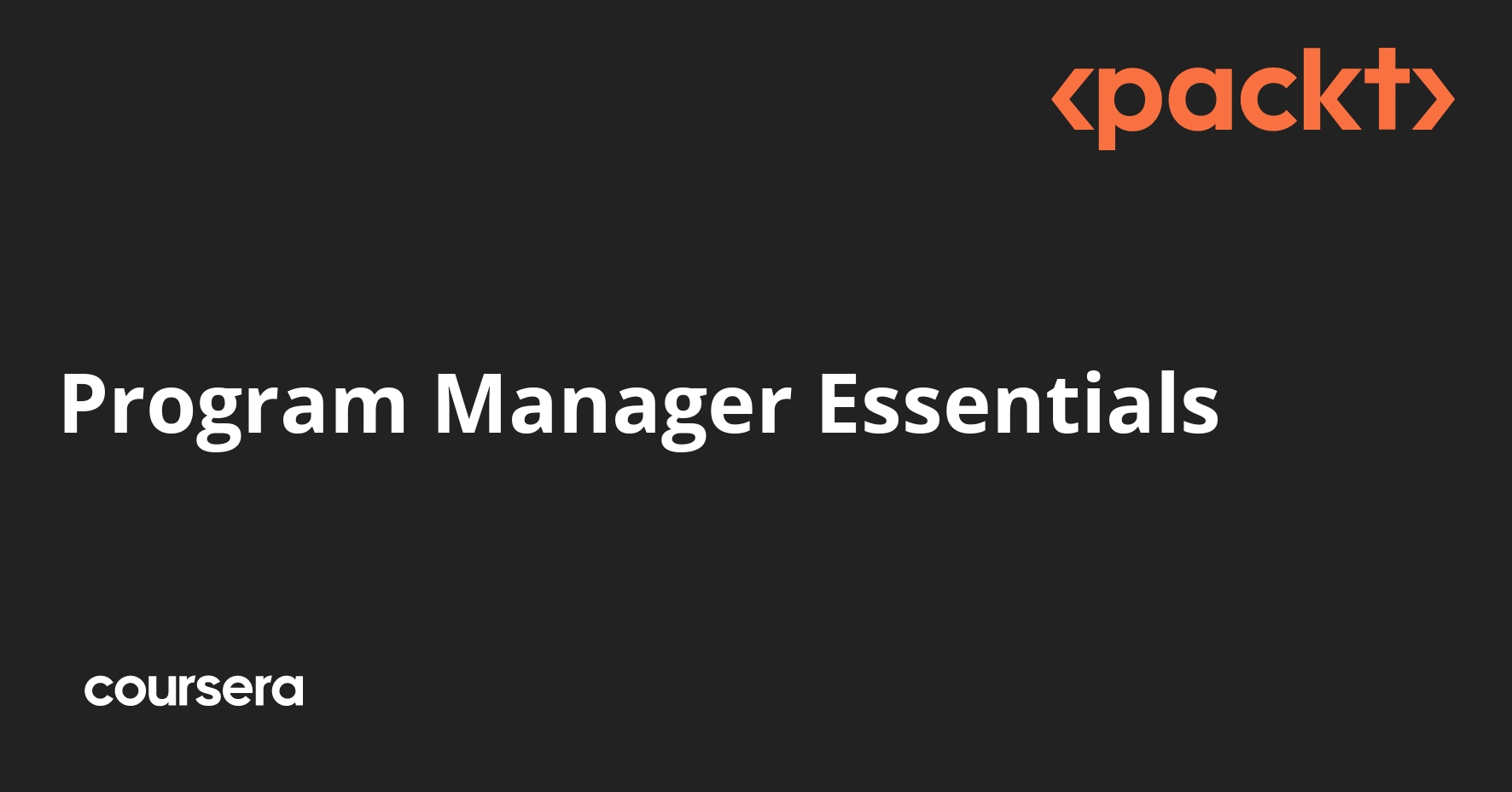 Program Manager Essentials | Coursera