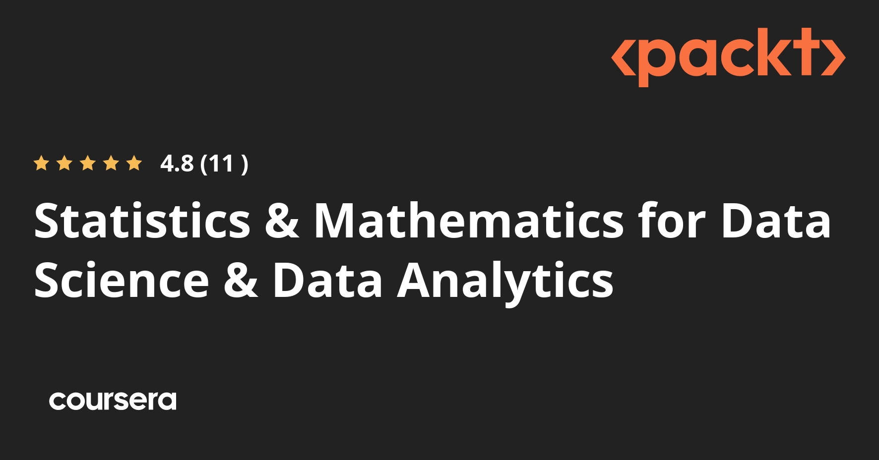 Statistics & Mathematics for Data Science & Data Analytics | Coursera