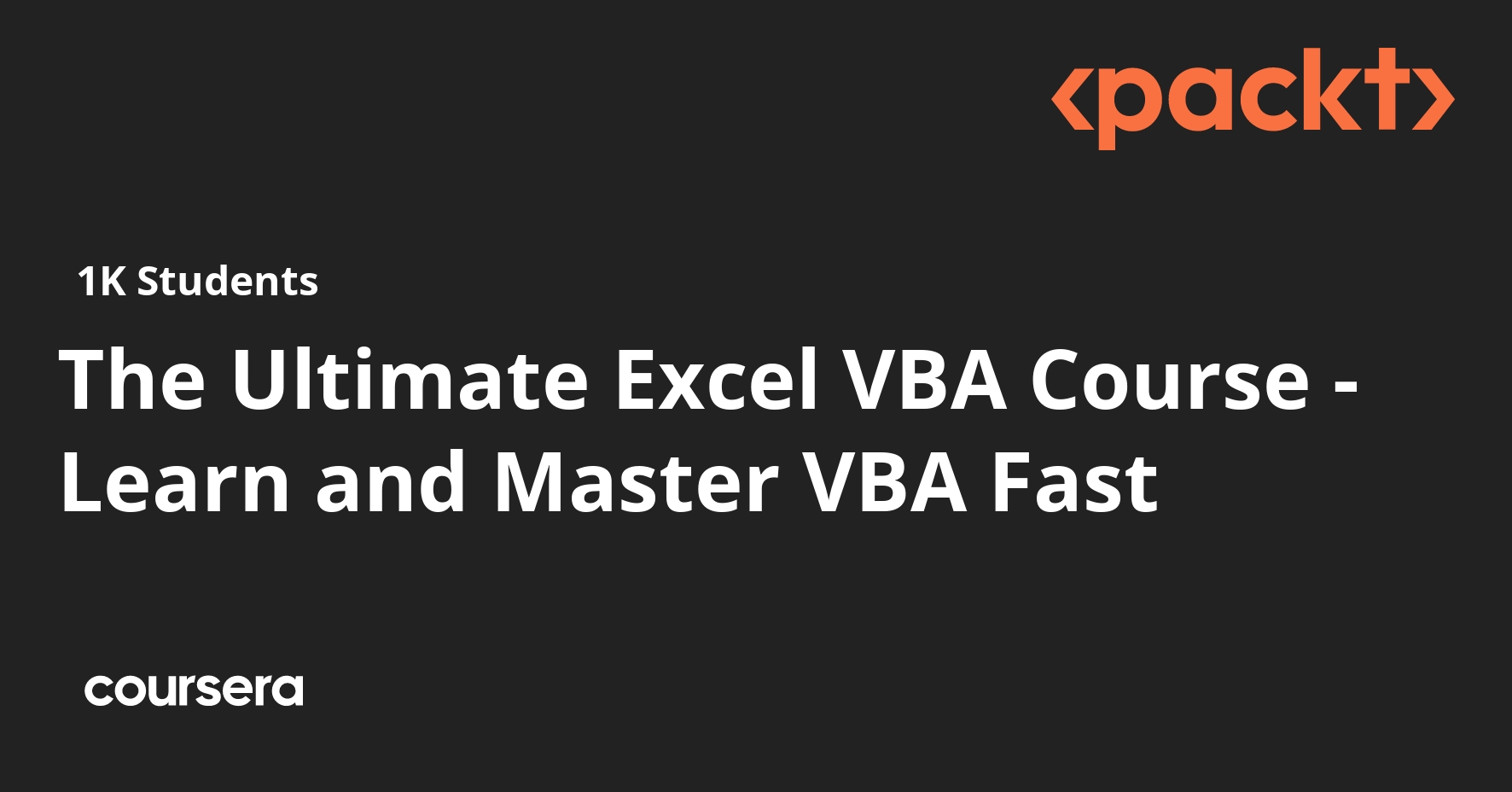 The Ultimate Excel VBA Course - Learn and Master VBA Fast | Coursera