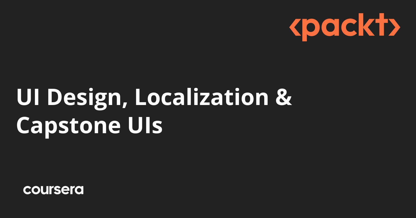 UI Design, Localization & Capstone UIs | Coursera