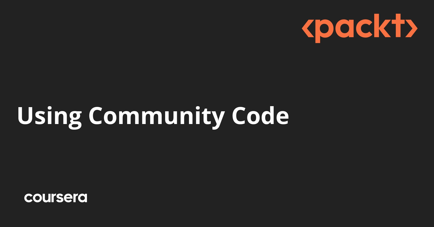 Using Community Code | Coursera