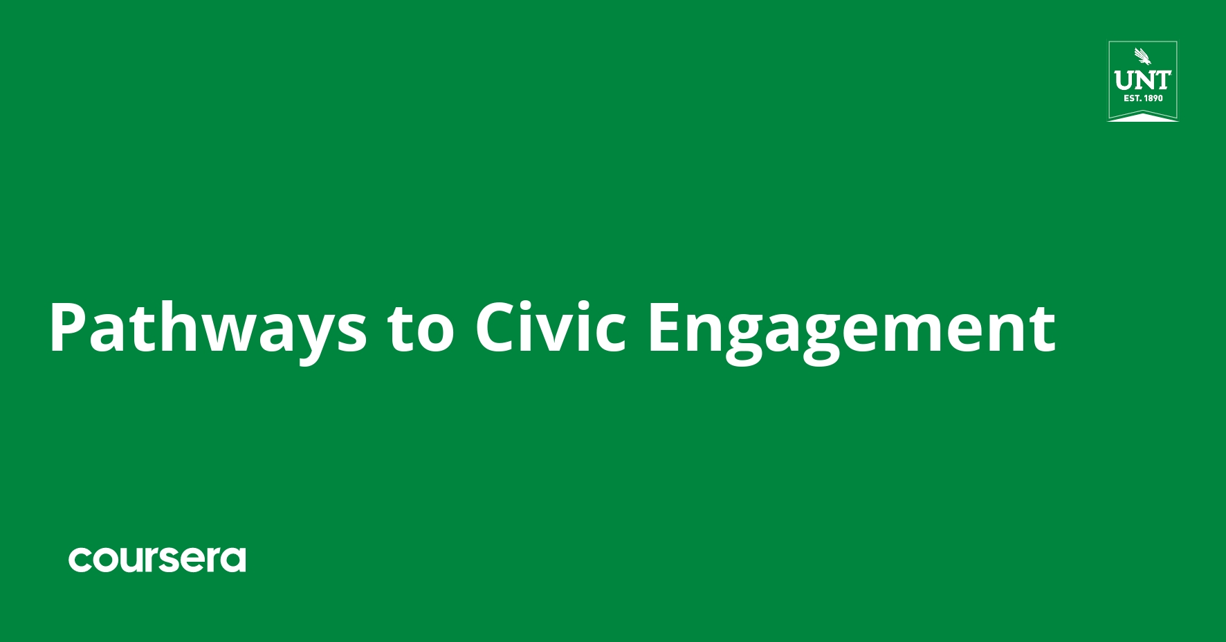Pathways to Civic Engagement | Coursera