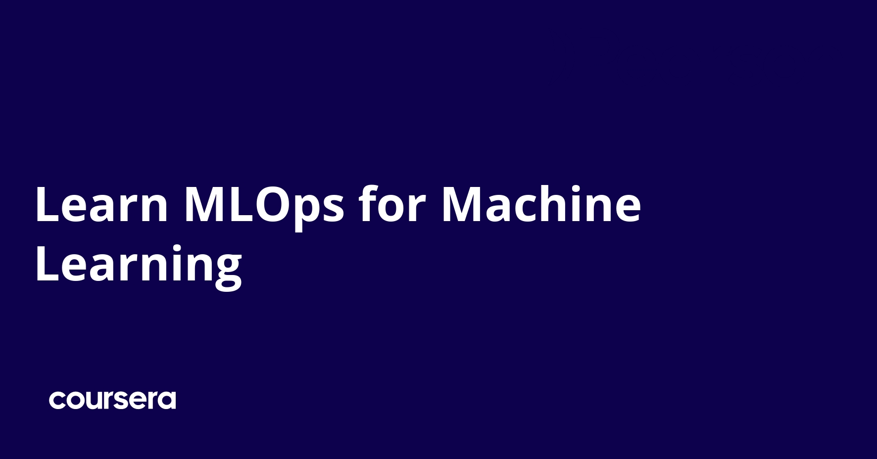 Learn MLOps for Machine Learning | Coursera