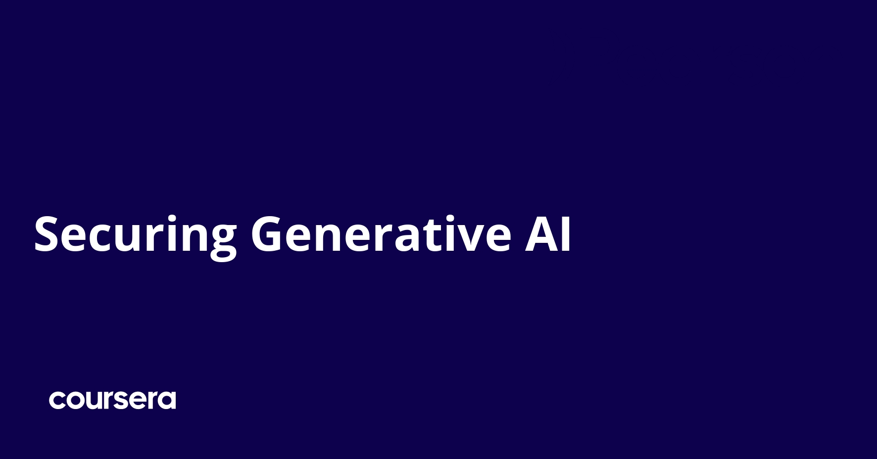 Securing Generative AI | Coursera