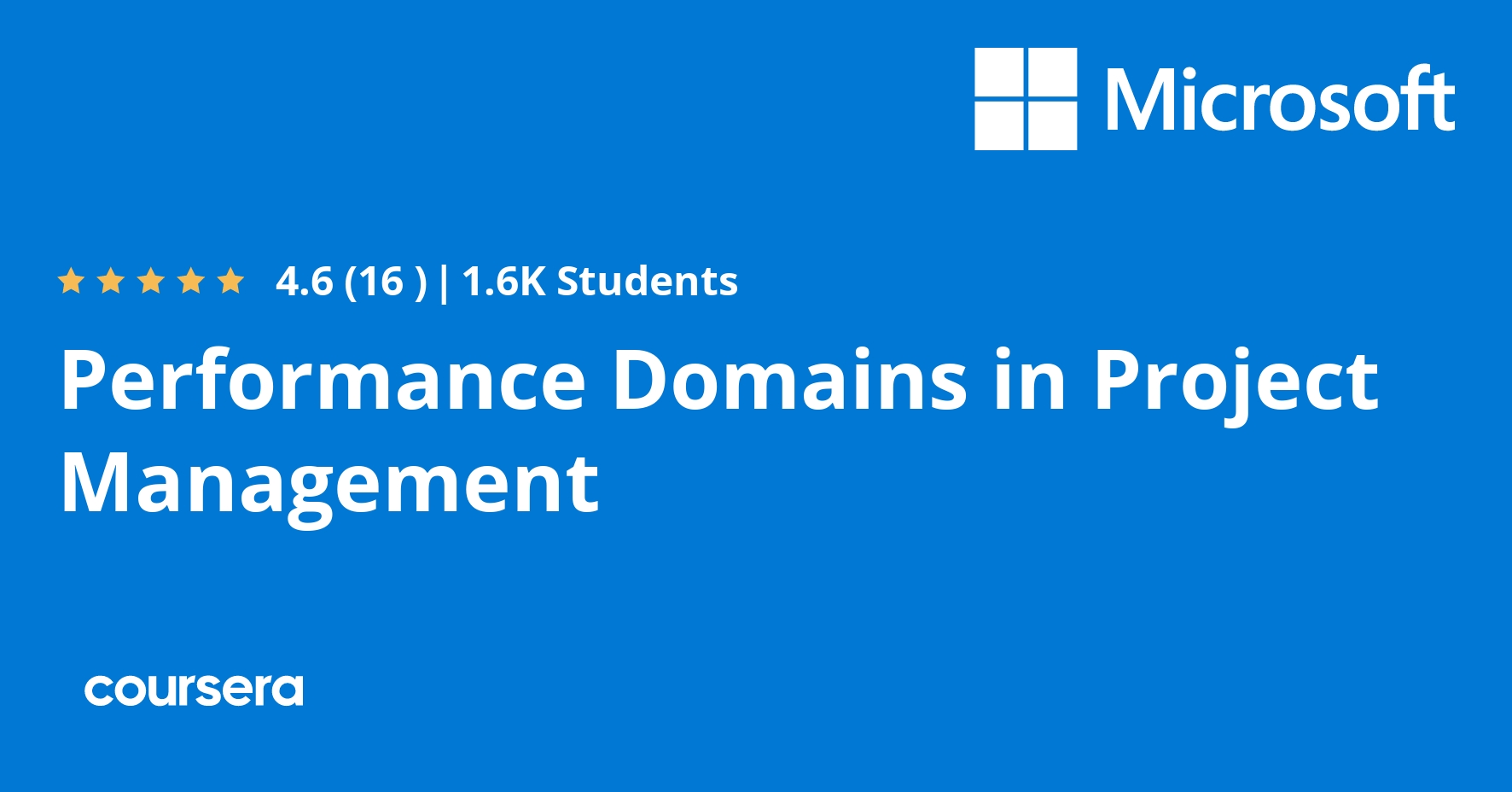 Performance Domains in Project Management | Coursera