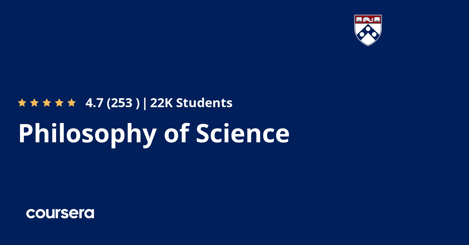 Philosophy of Science | Coursera