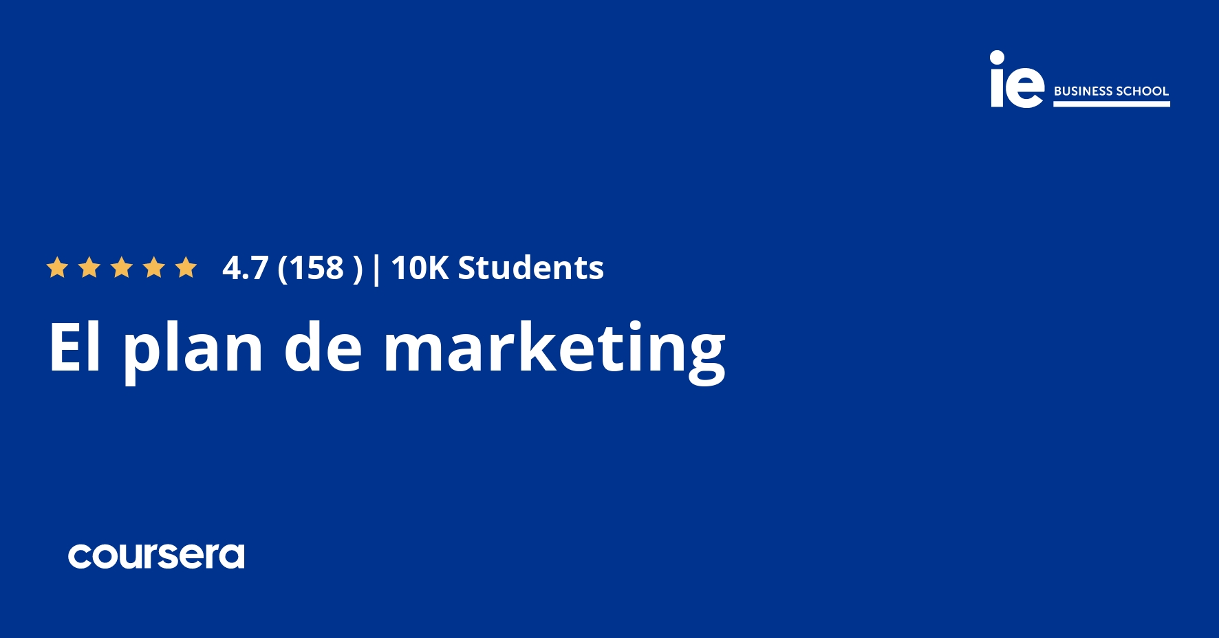 El plan de marketing | Coursera