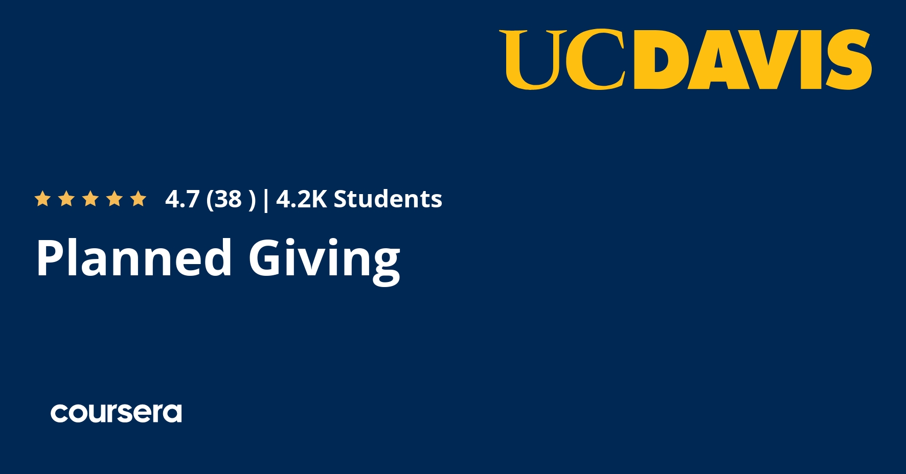 Planned Giving | Coursera