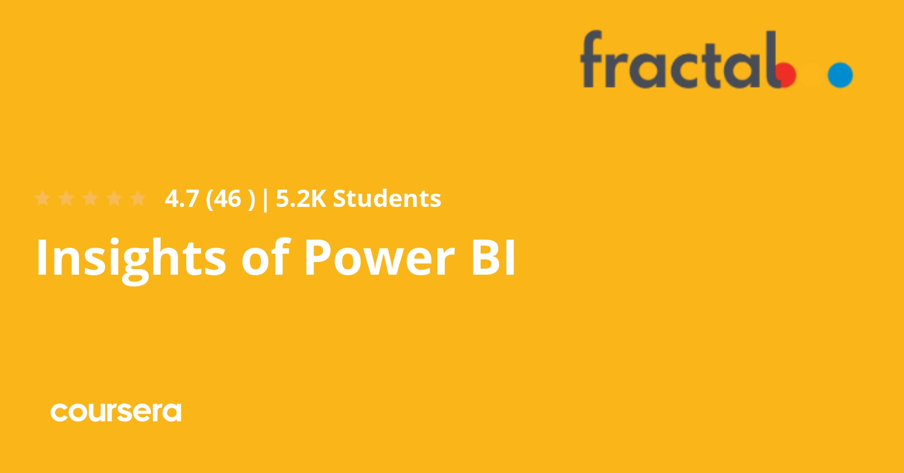 Insights of Power BI | Coursera
