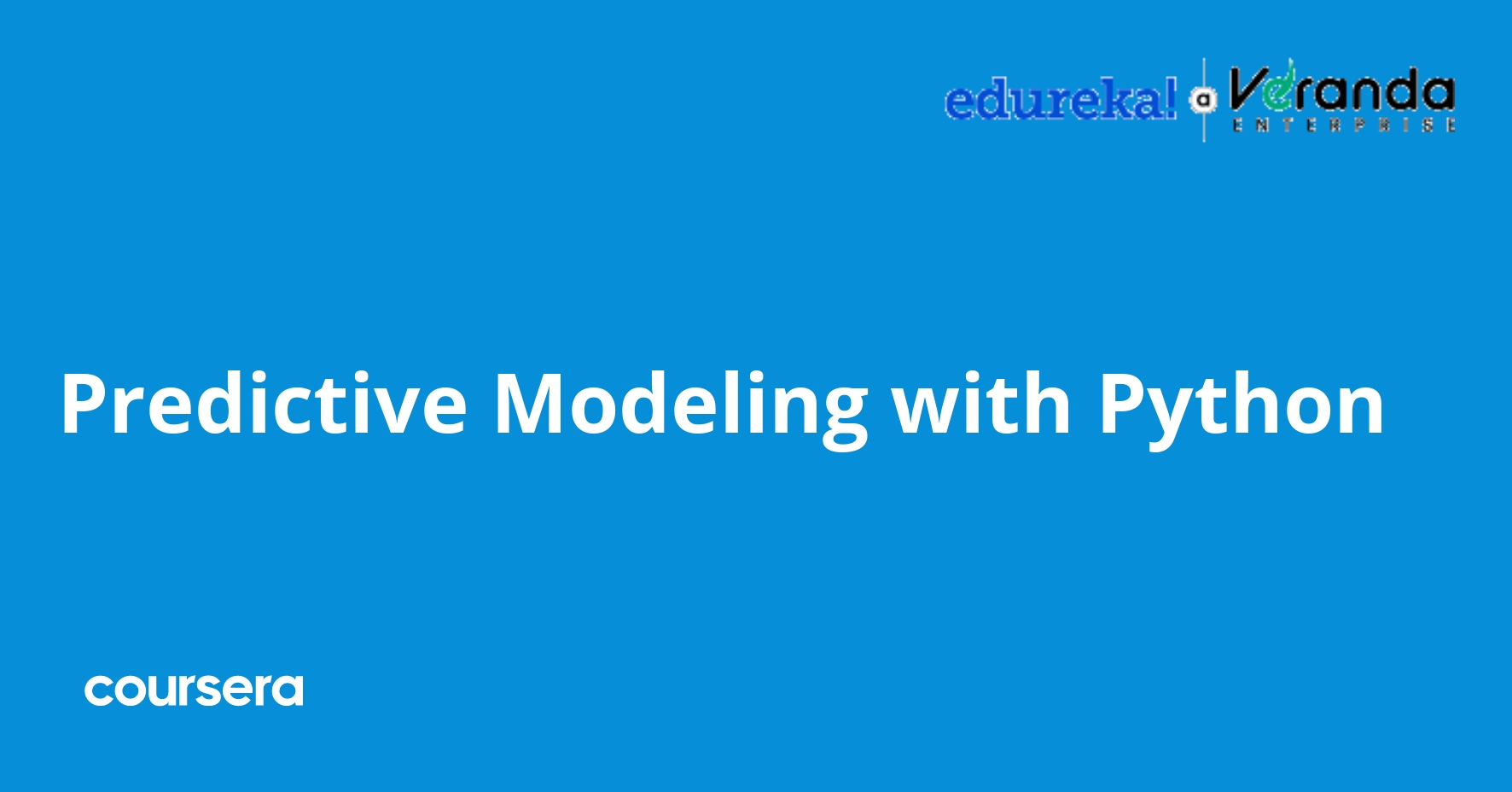 Predictive Modeling with Python | Coursera