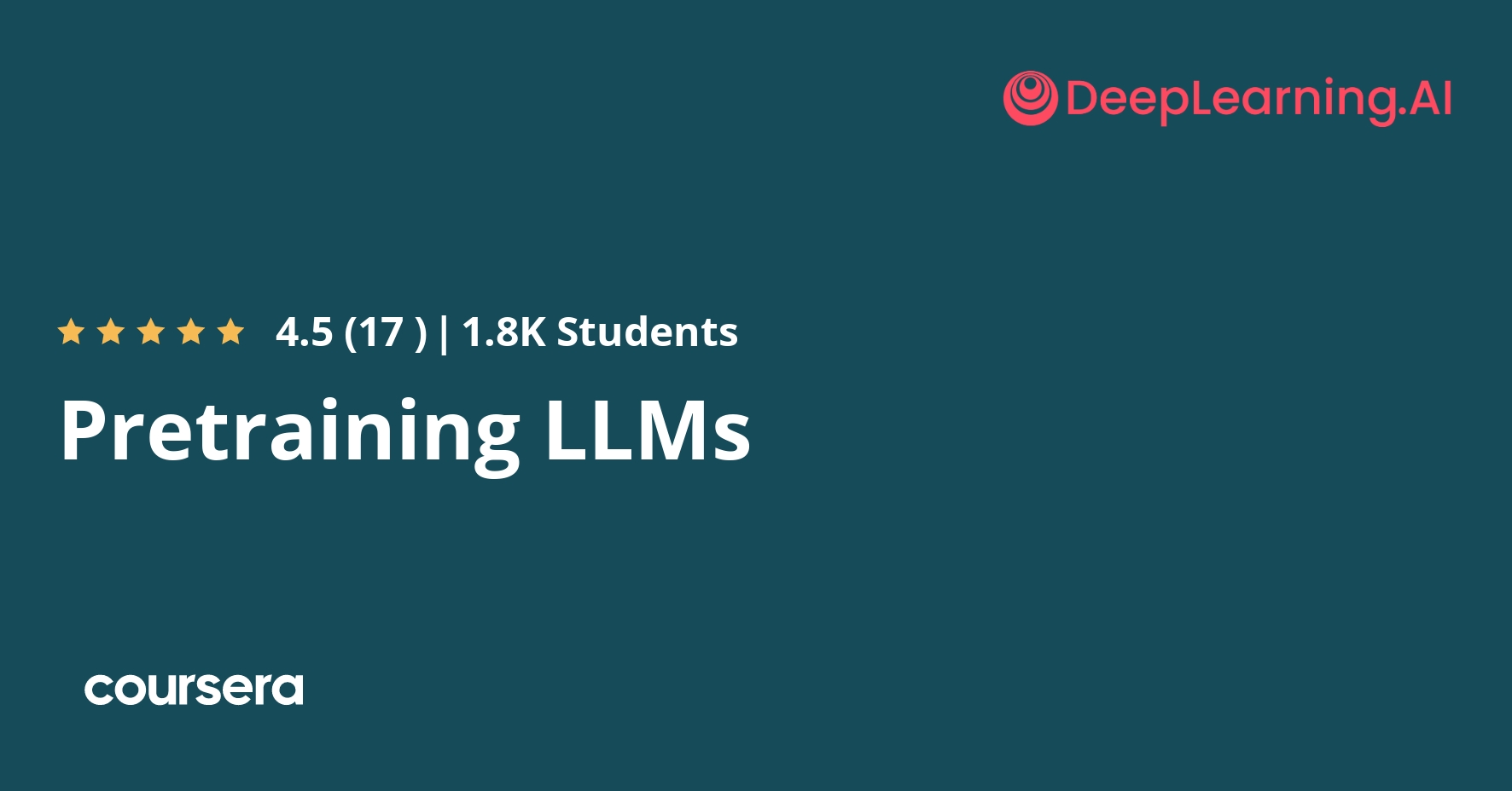 Pretraining LLMs