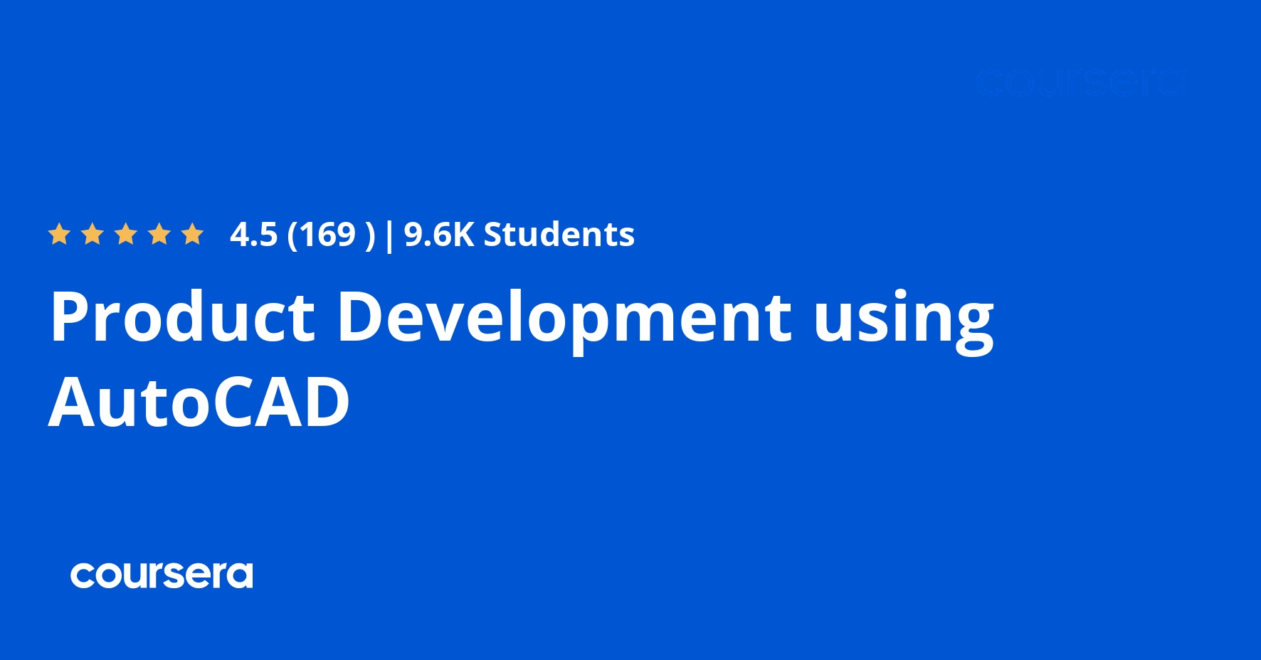 Product Development using AutoCAD
