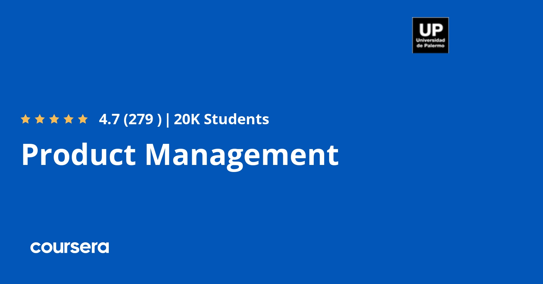 Product Management | Coursera