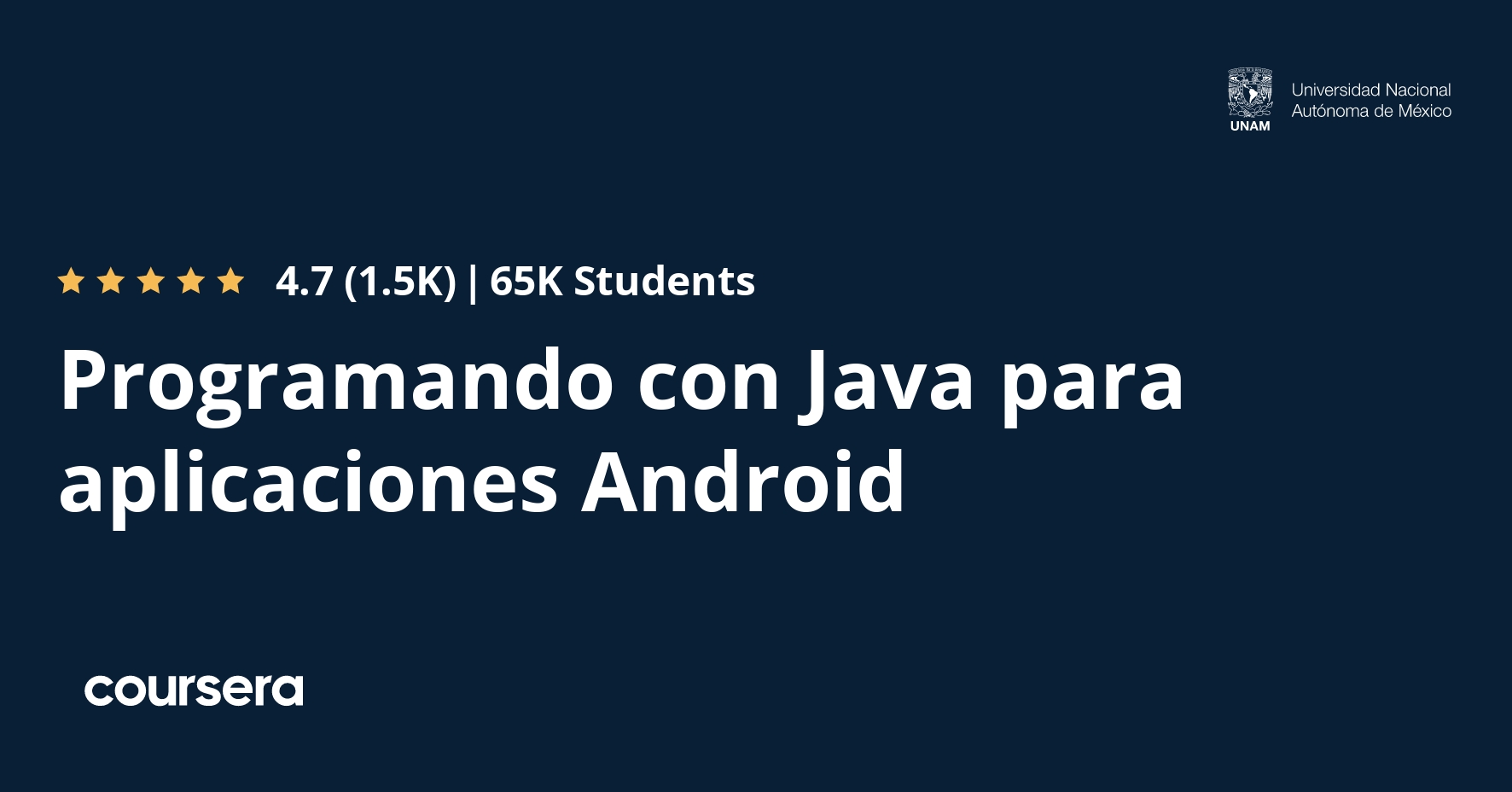 Programando con Java para aplicaciones Android | Coursera