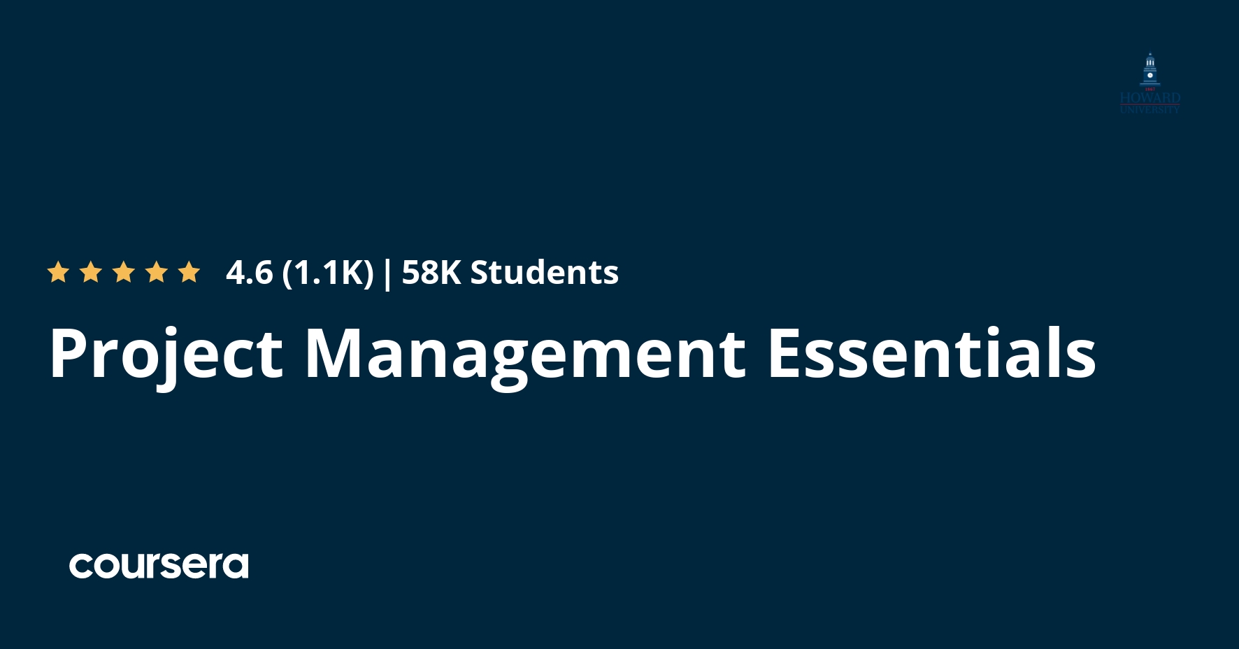 Project Management Essentials | Coursera