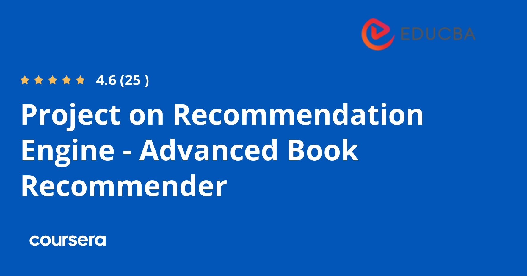 Project on Recommendation Engine - Advanced Book Recommender | Coursera