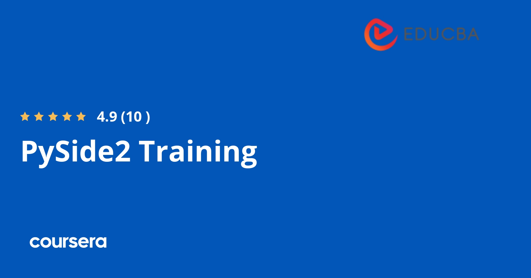 PySide2 Training | Coursera