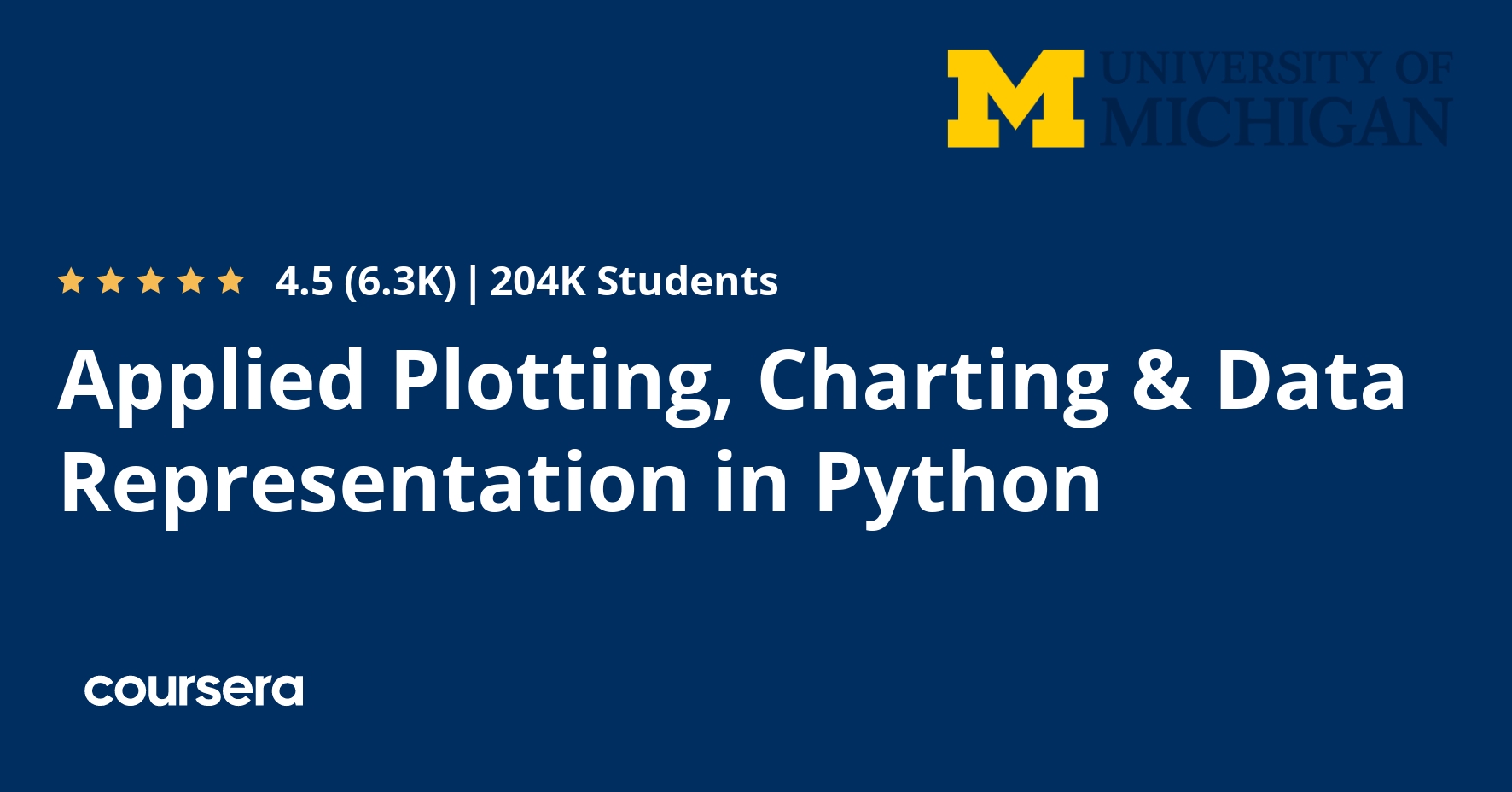 Applied Plotting Charting And Data Representation In Python Coursera