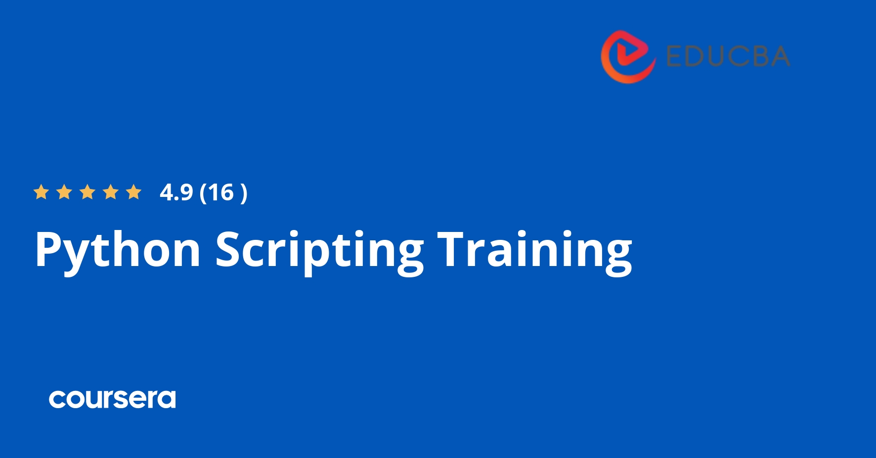 Python Scripting Training | Coursera