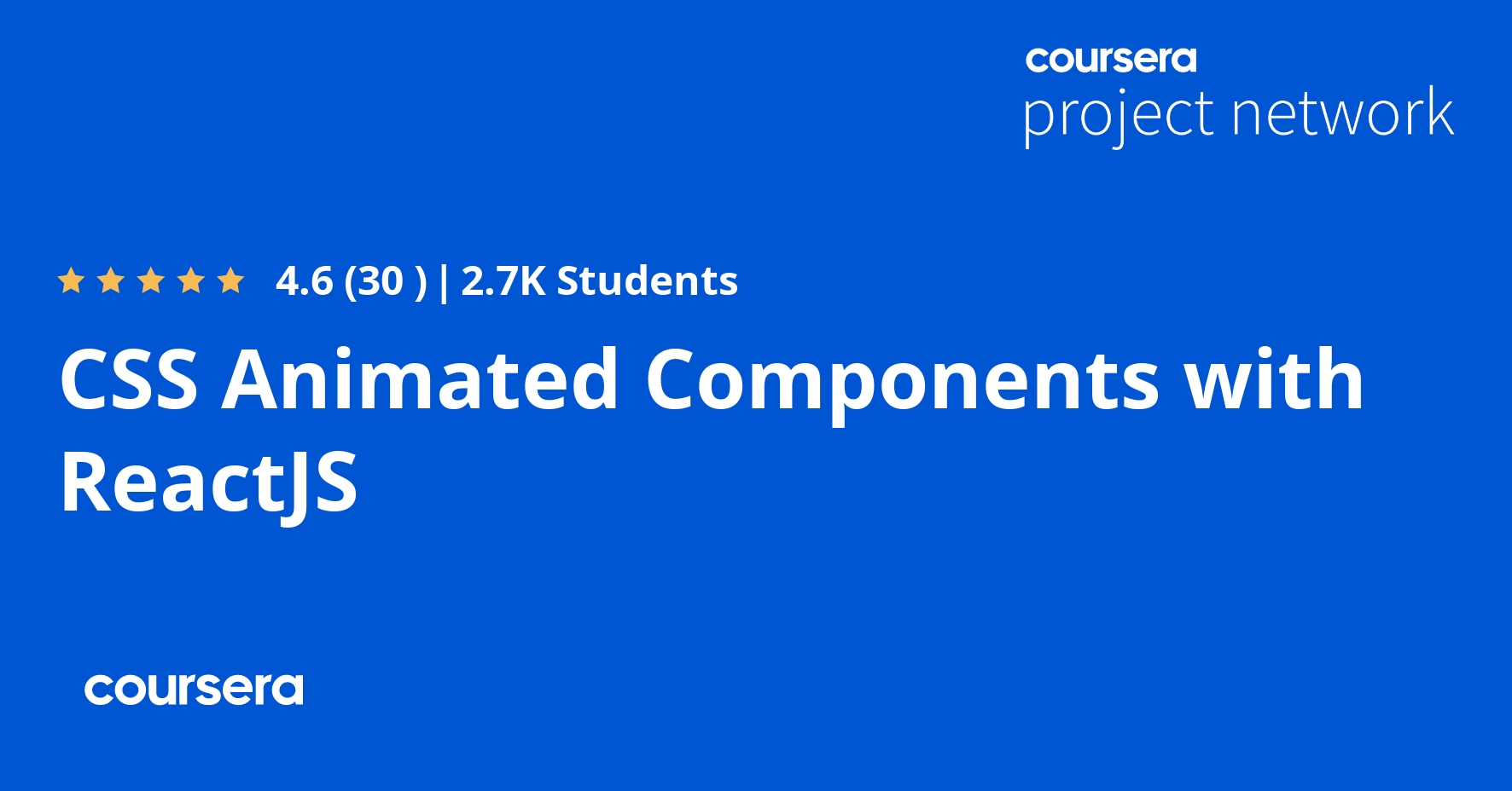 CSS Animated Components with ReactJS