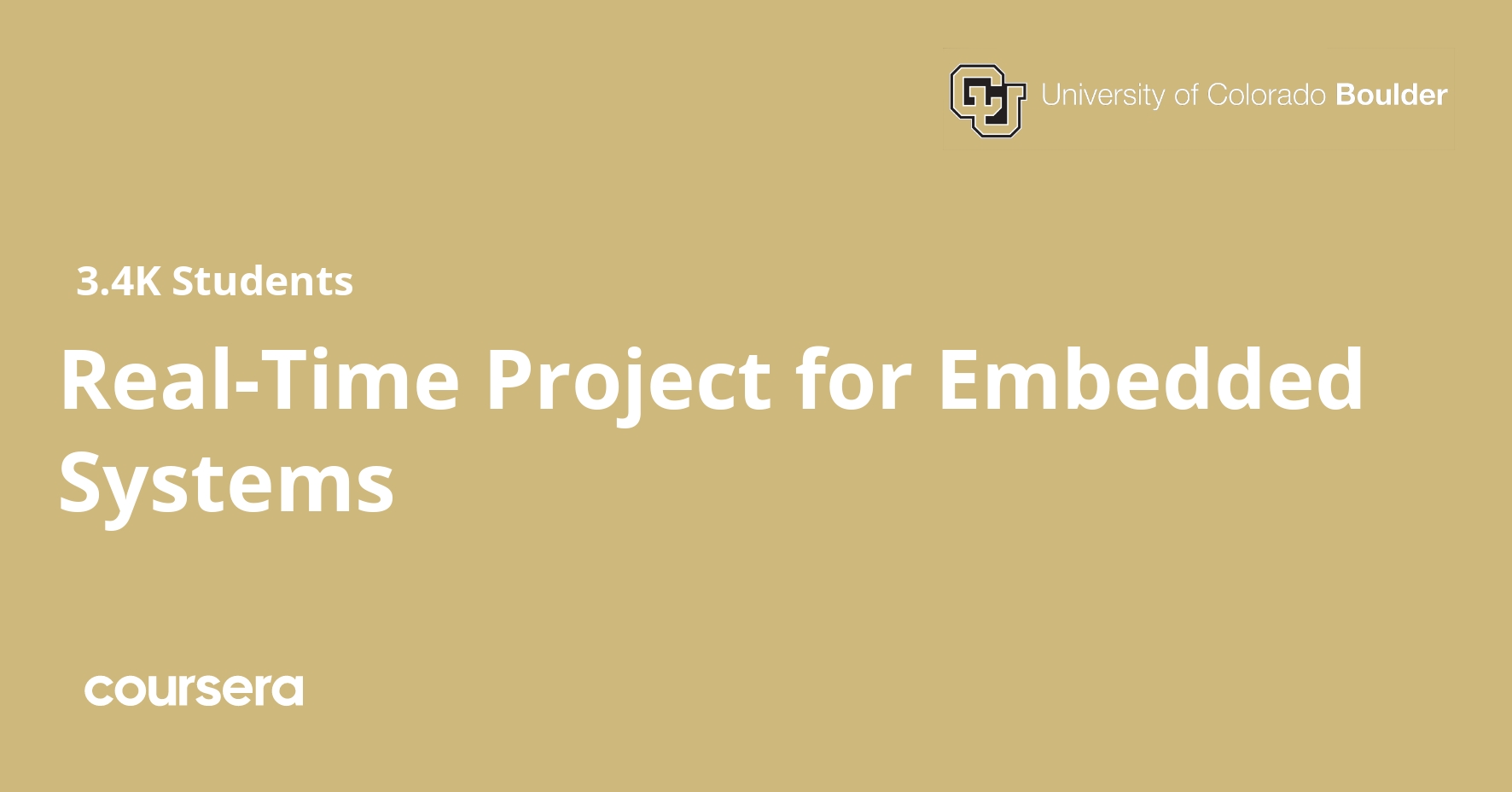 Real-Time Project for Embedded Systems | Coursera