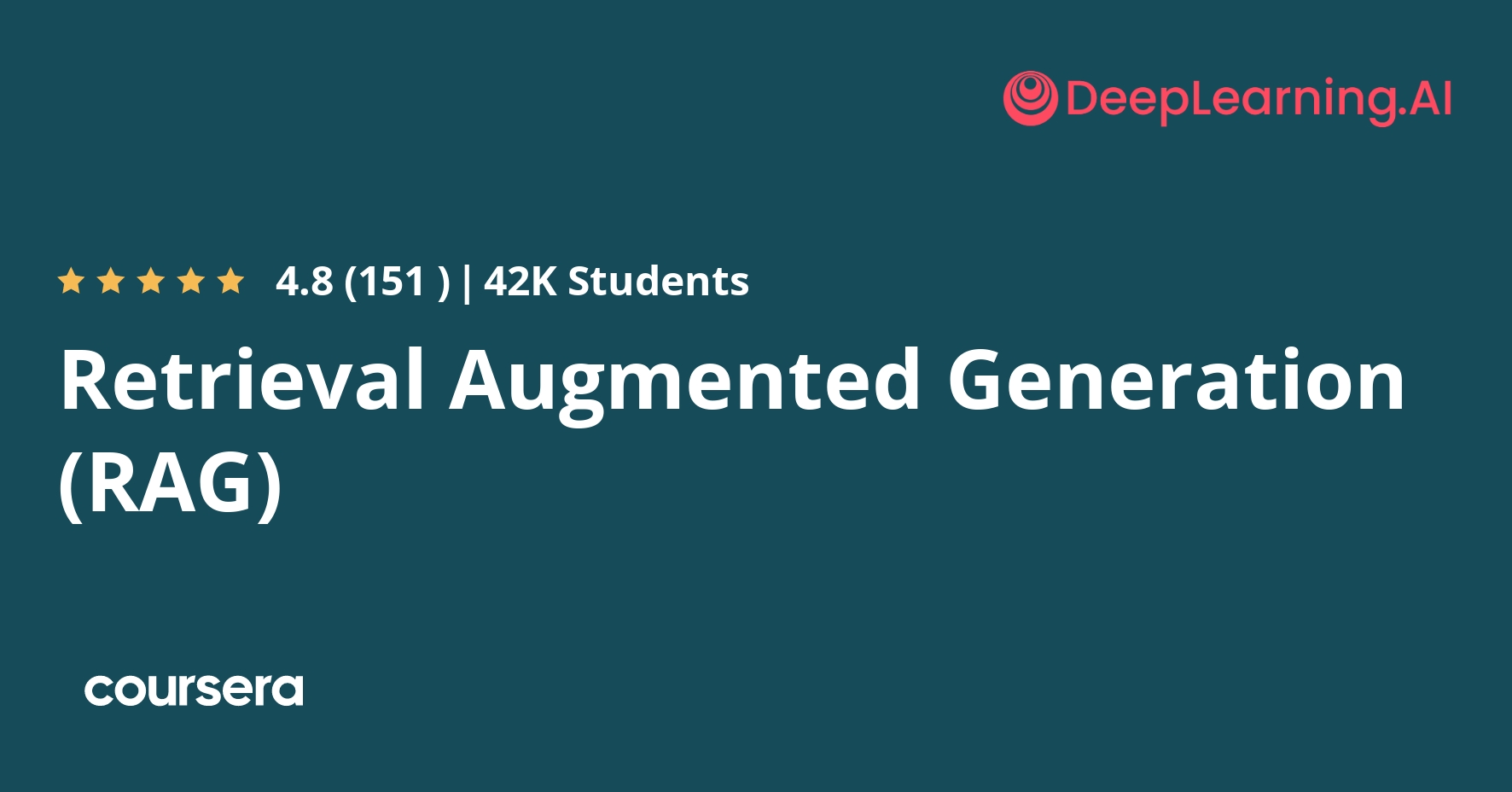 Retrieval Augmented Generation (RAG) | Coursera