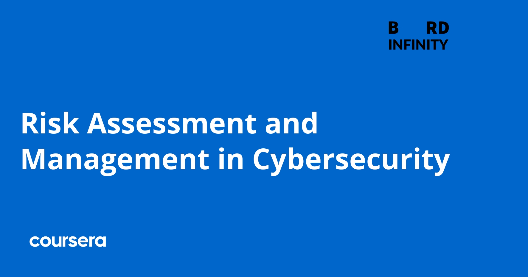 Risk Assessment and Management in Cybersecurity | Coursera