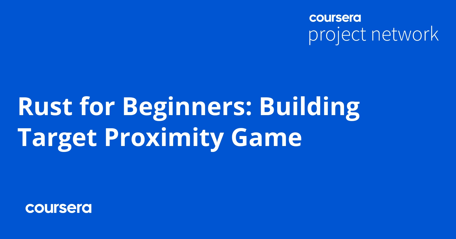 Rust for Beginners: Building Target Proximity Game