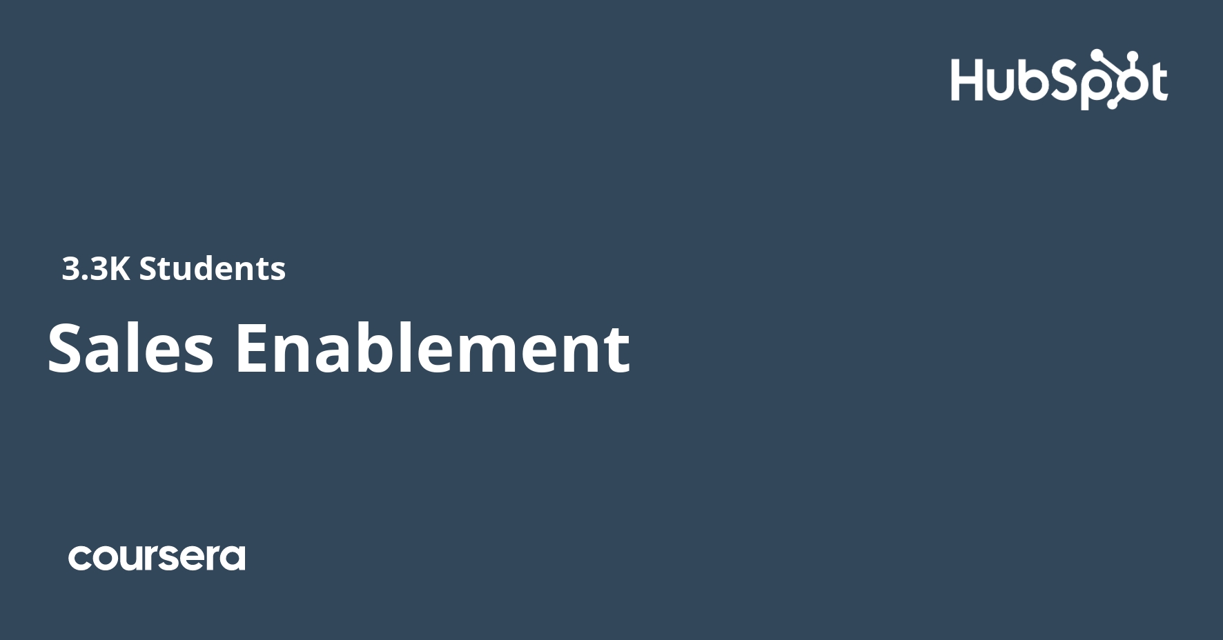 Sales Enablement | Coursera