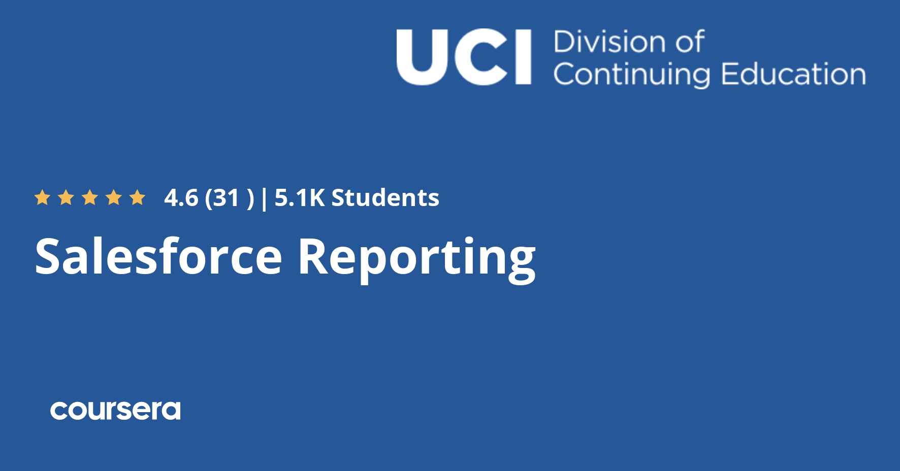 Salesforce Reporting | Coursera