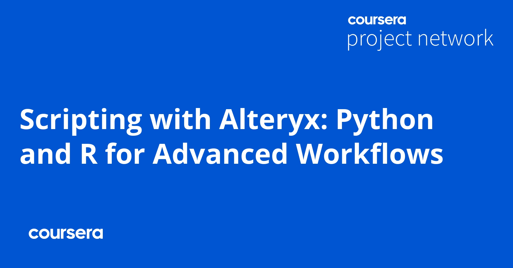 Scripting with Alteryx: Python and R for Advanced Workflows