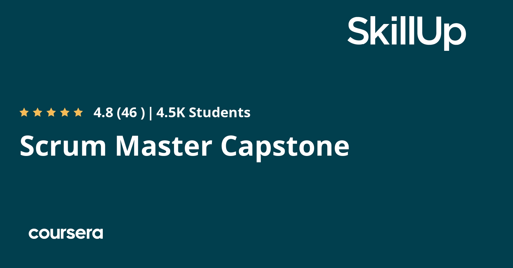 Scrum Master Capstone | Coursera