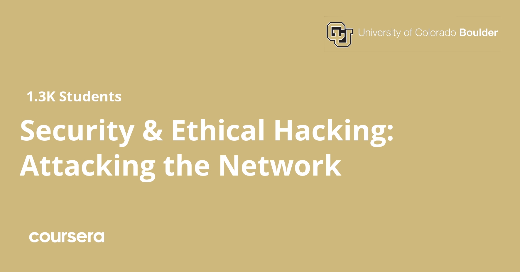 Security And Ethical Hacking Attacking The Network Coursera