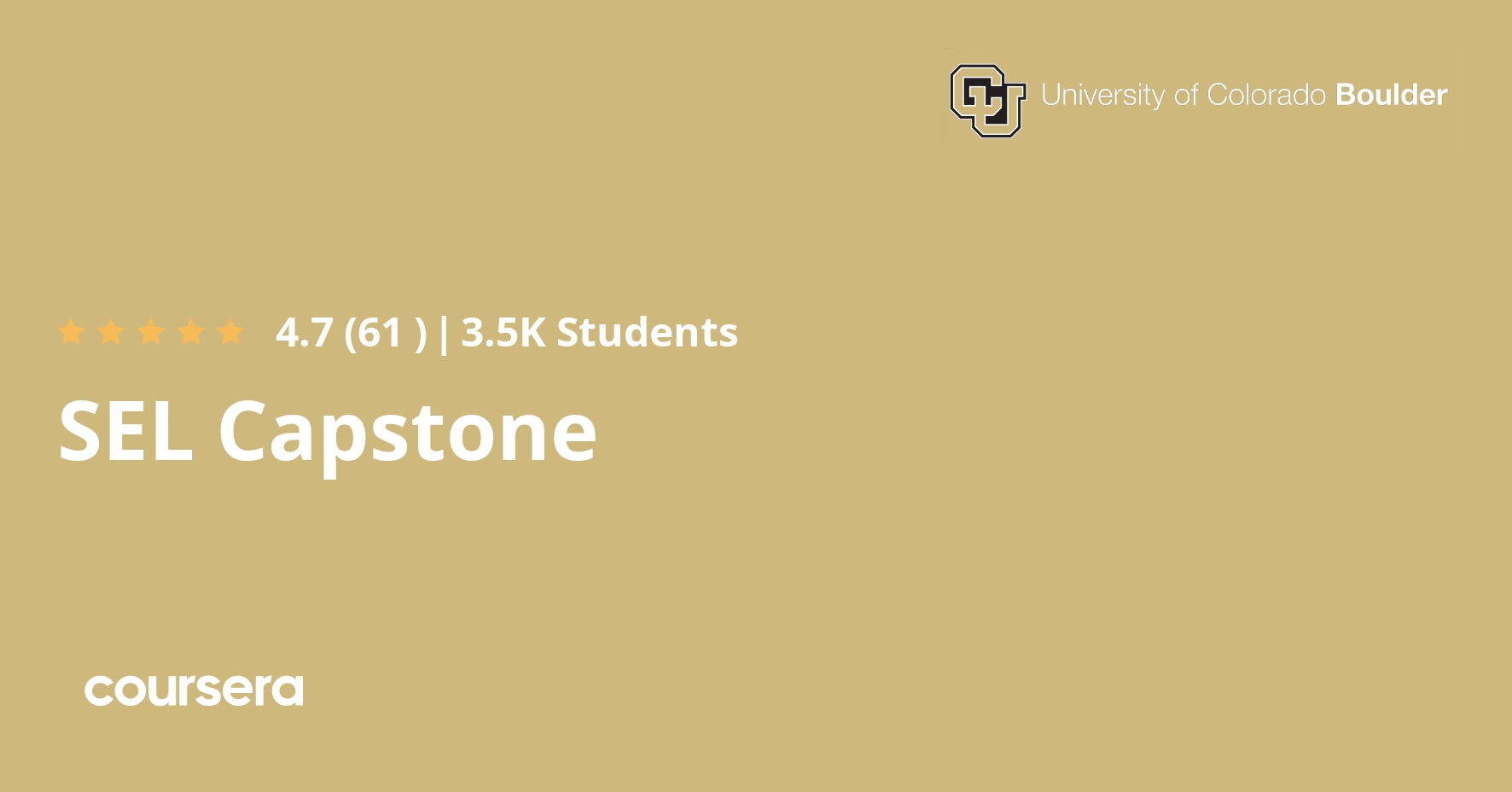 SEL Capstone | Coursera