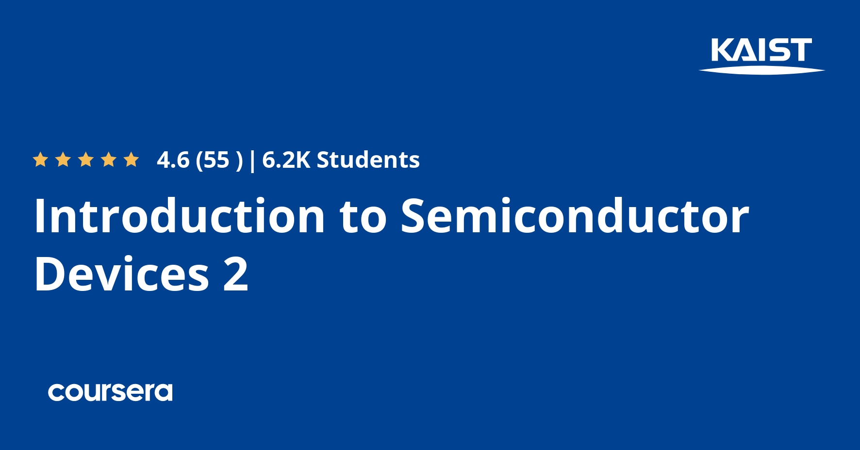 Introduction to Semiconductor Devices 2 | Coursera
