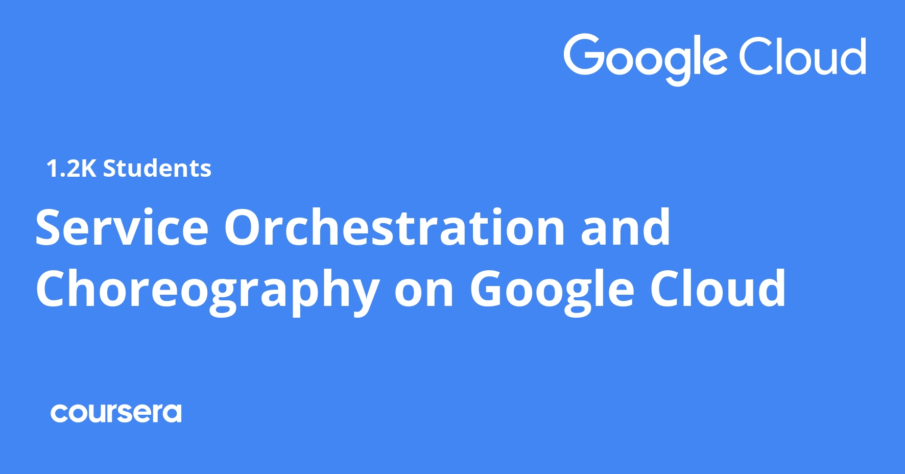 Service Orchestration and Choreography on Google Cloud | Coursera