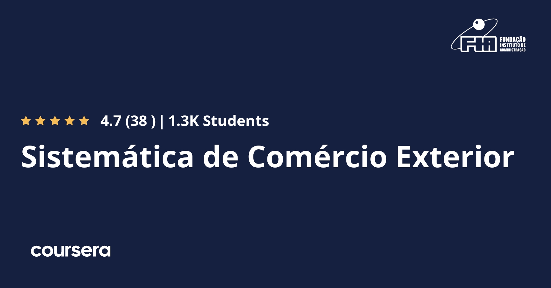 Sistemática de Comércio Exterior | Coursera