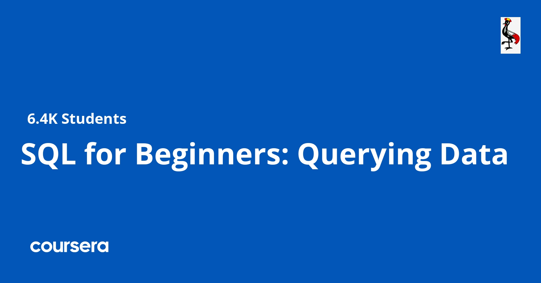 SQL for Beginners: Querying Data