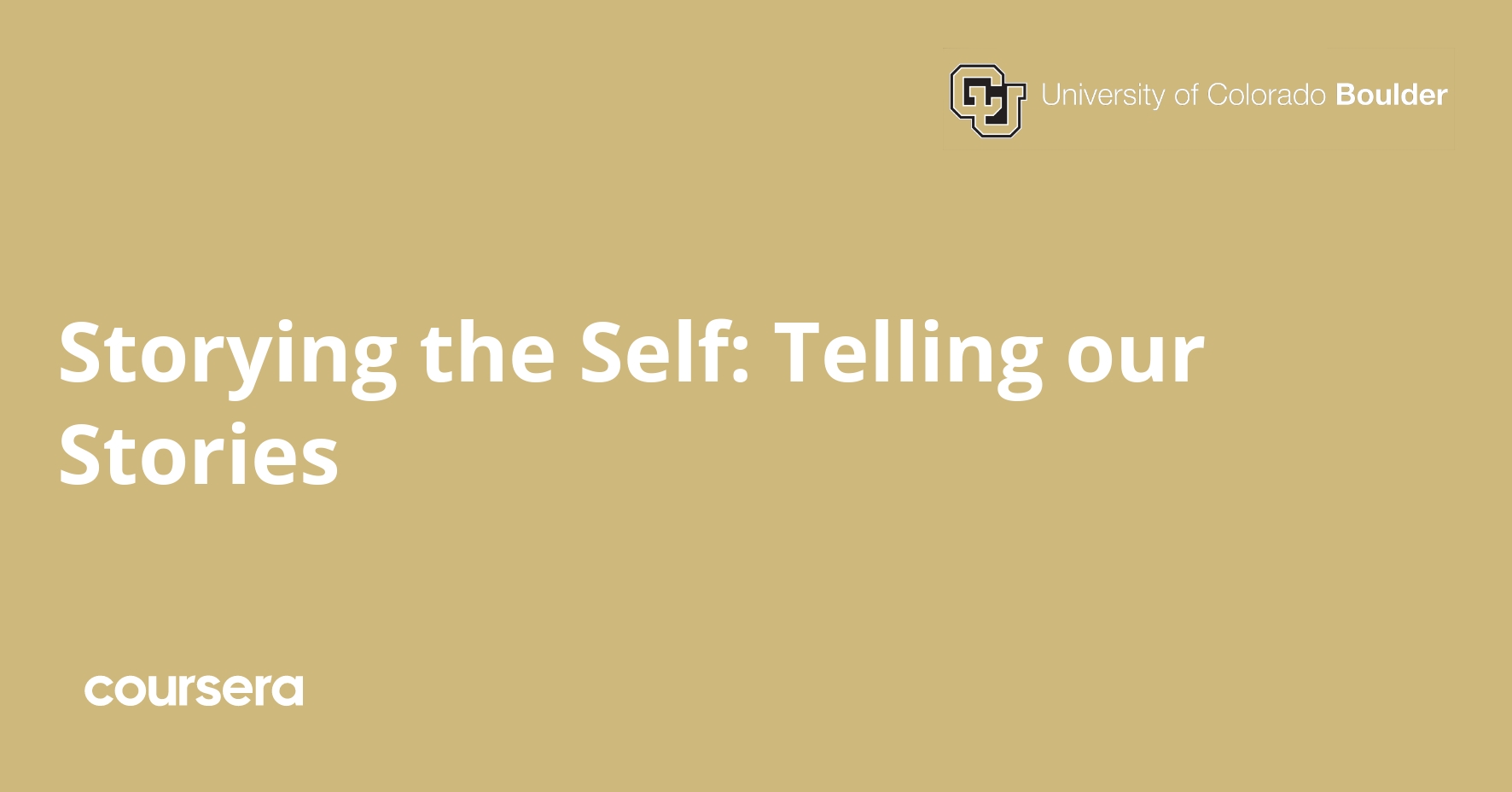 Storying the Self: Telling our Stories | Coursera