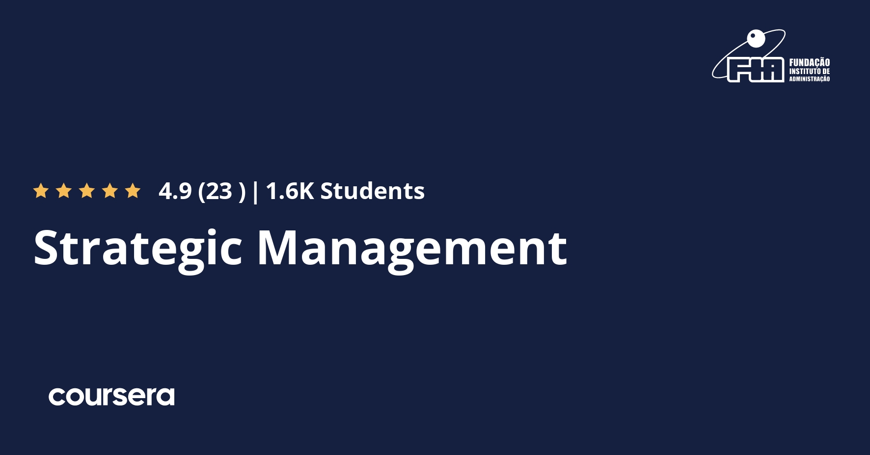 Strategic Management | Coursera