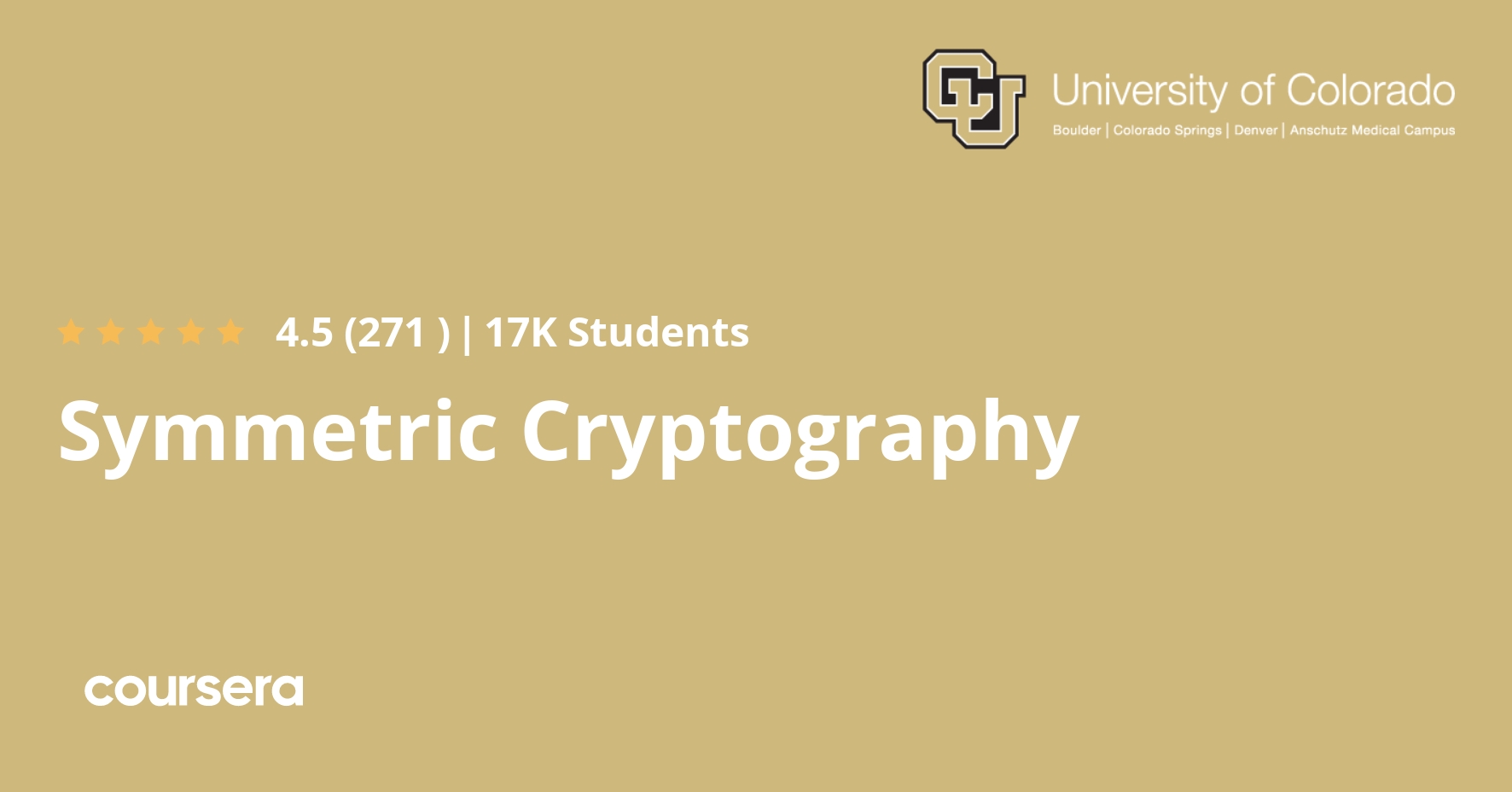 Symmetric Cryptography | Coursera
