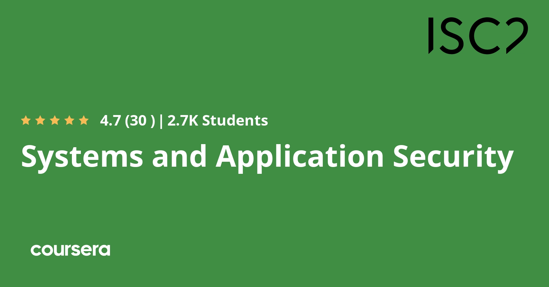 Systems and Application Security | Coursera