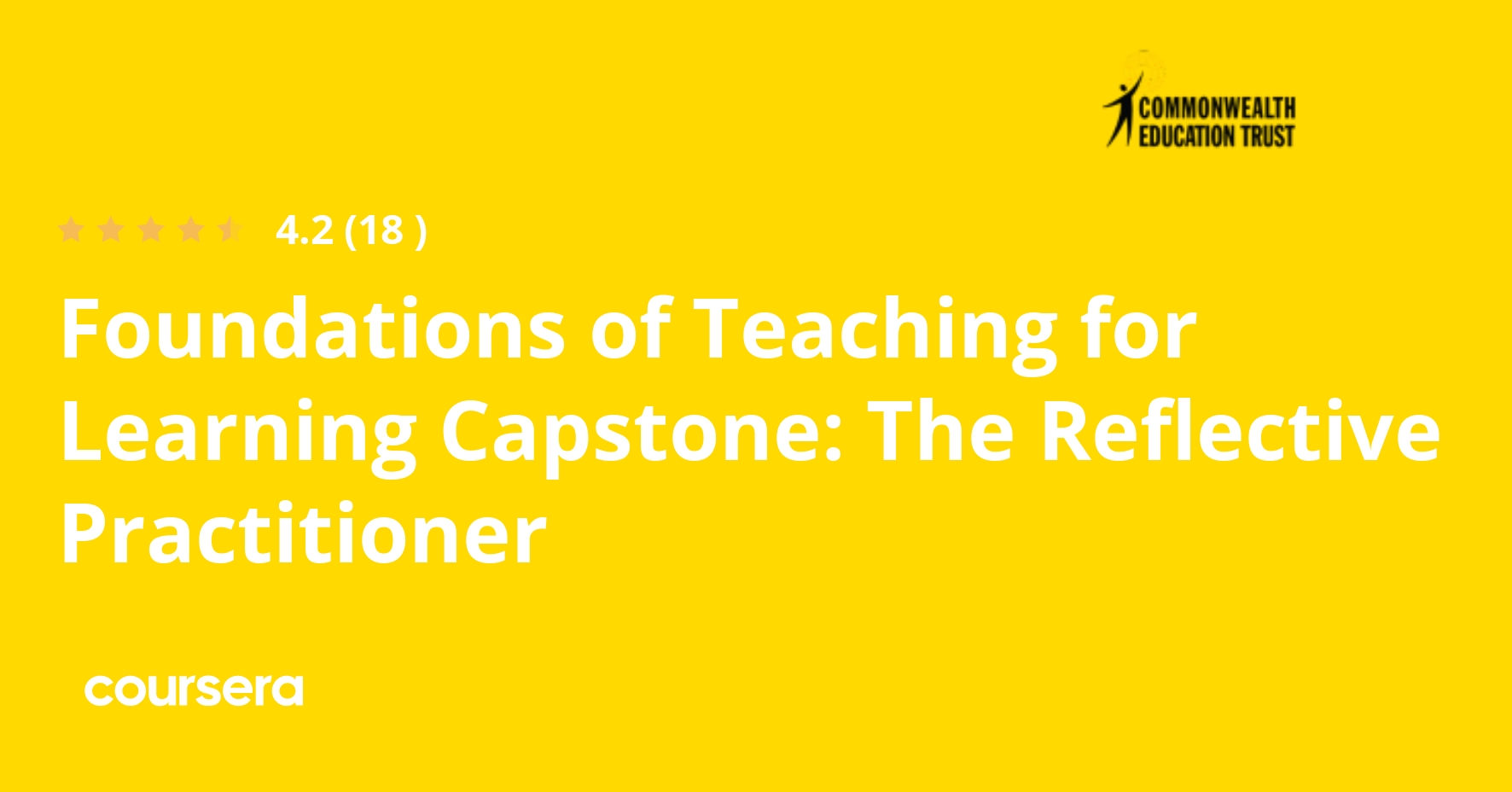 Foundations of Teaching for Learning Capstone: The Reflective ...