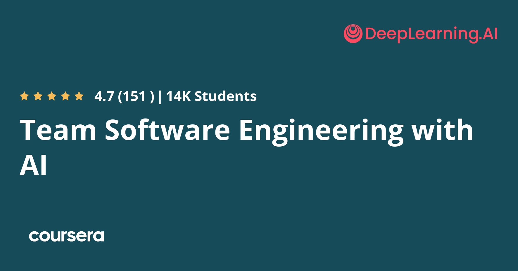 Team Software Engineering with AI | Coursera