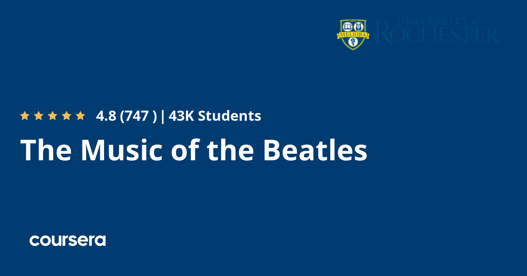 The Music of the Beatles | Coursera